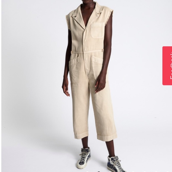 One Teaspoon | Jeans | One Teaspoon Stone Beige Safari Camp Overalls ...